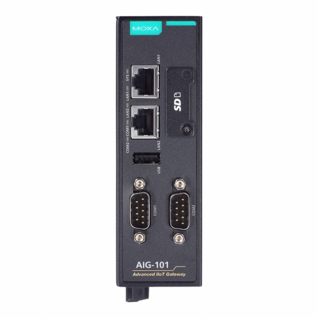 Buy Moxa AIG-101-T-US, RTU/ASCII/TCP to MQTT/Azure/AWS Cloud-Ready Gateway - Mega Solutions LLC