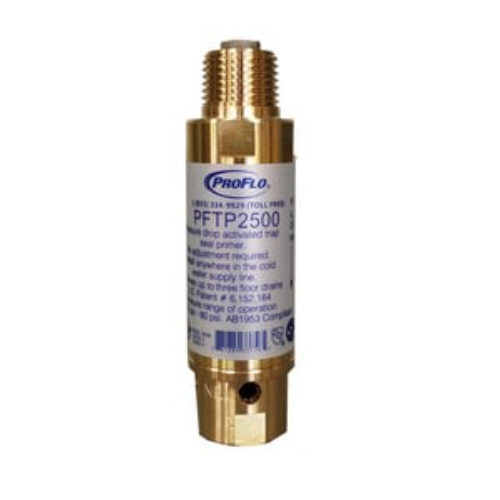 Buy PROFLO PFTP2500, Auto Trap Primer Valve for 3 Floor Drains, Brass ...